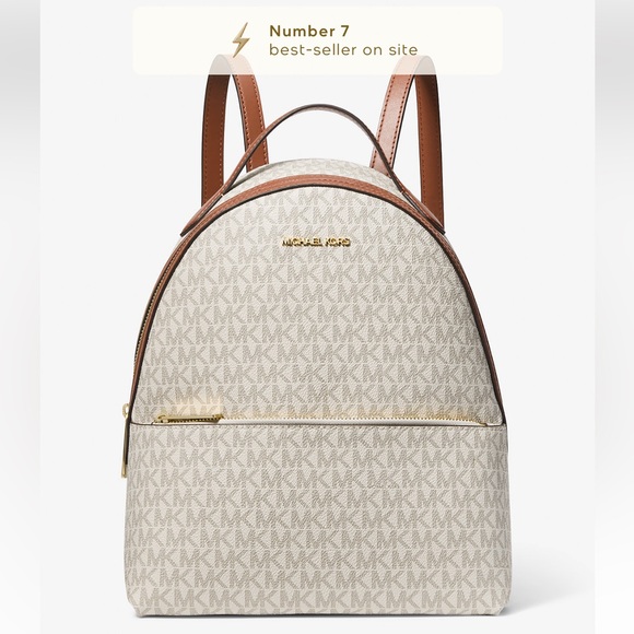MICHAEL Michael Kors | Bags | Sheila Medium Logo Backpack | Poshmark